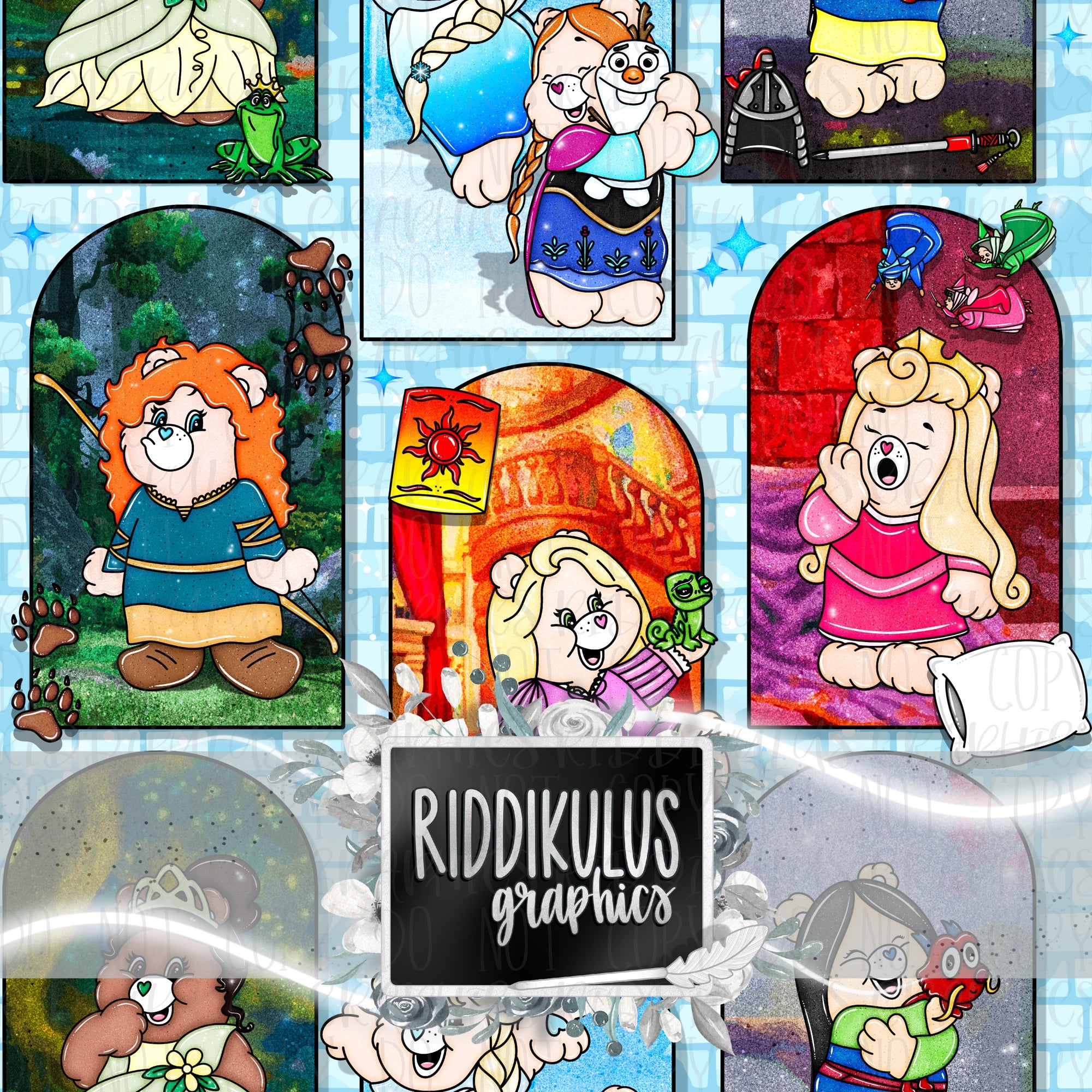 Princess Bears (1) – RiddikulusGraphics
