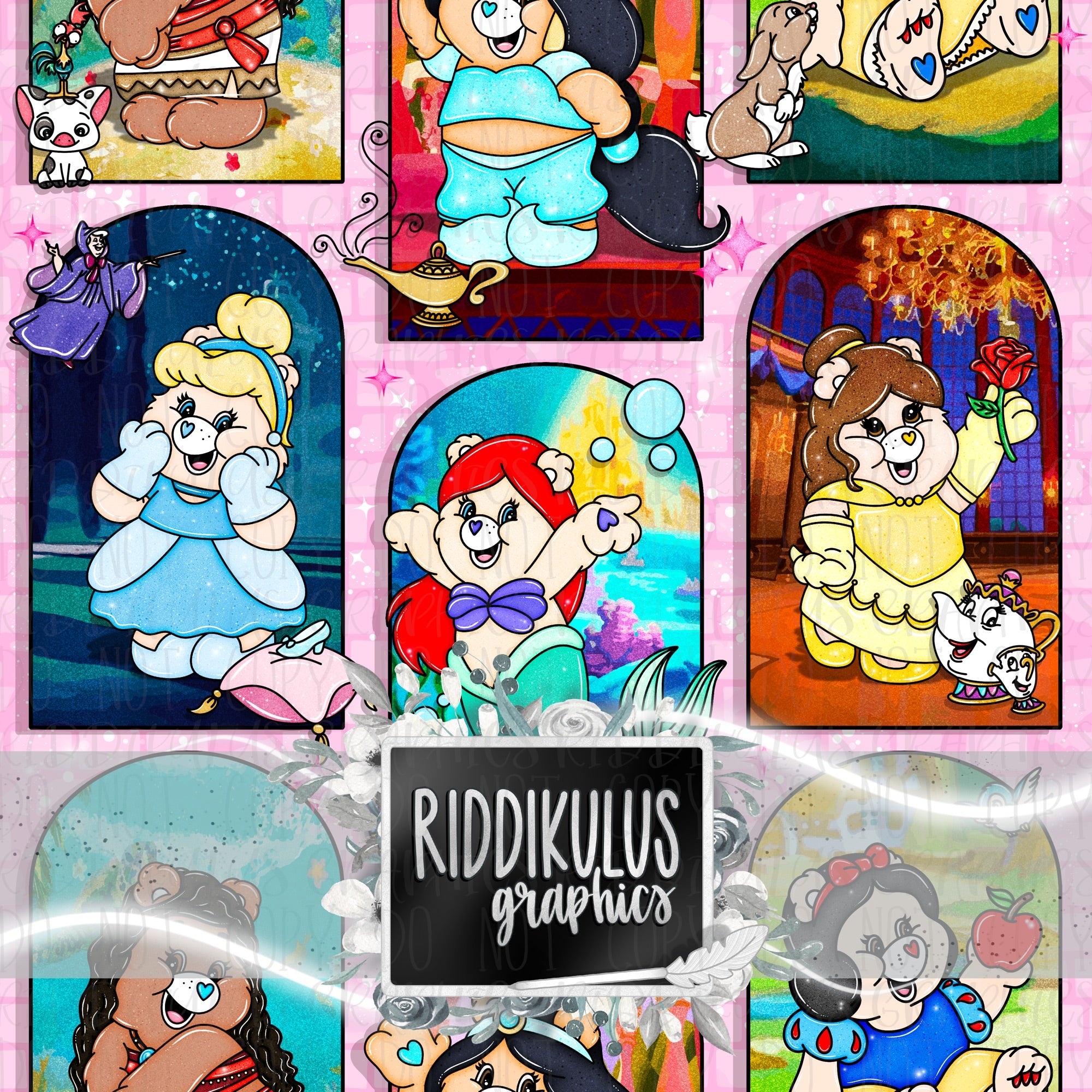 Princess Bears (2) – RiddikulusGraphics