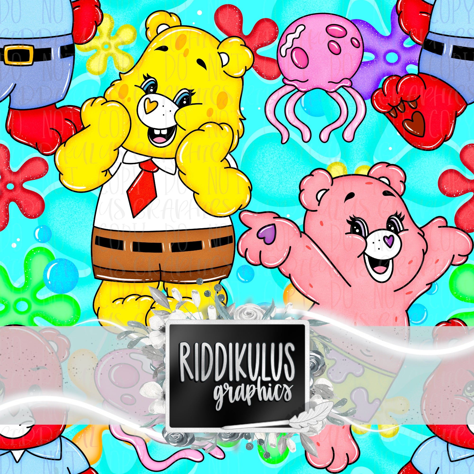 F Is For Friends (Bears) – RiddikulusGraphics
