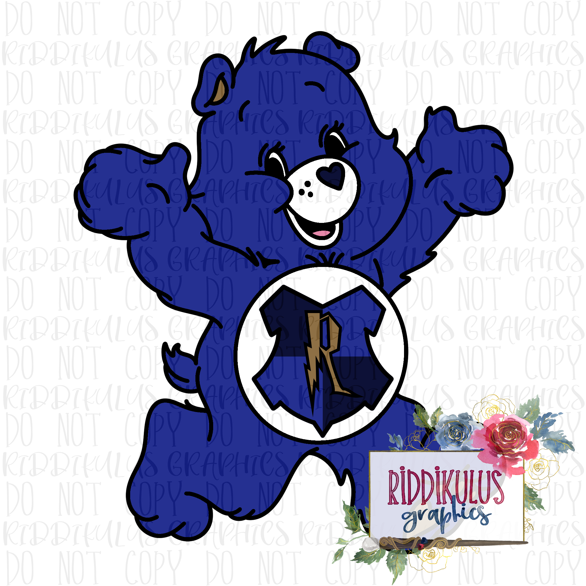 Ravenclaw Bear – RiddikulusGraphics